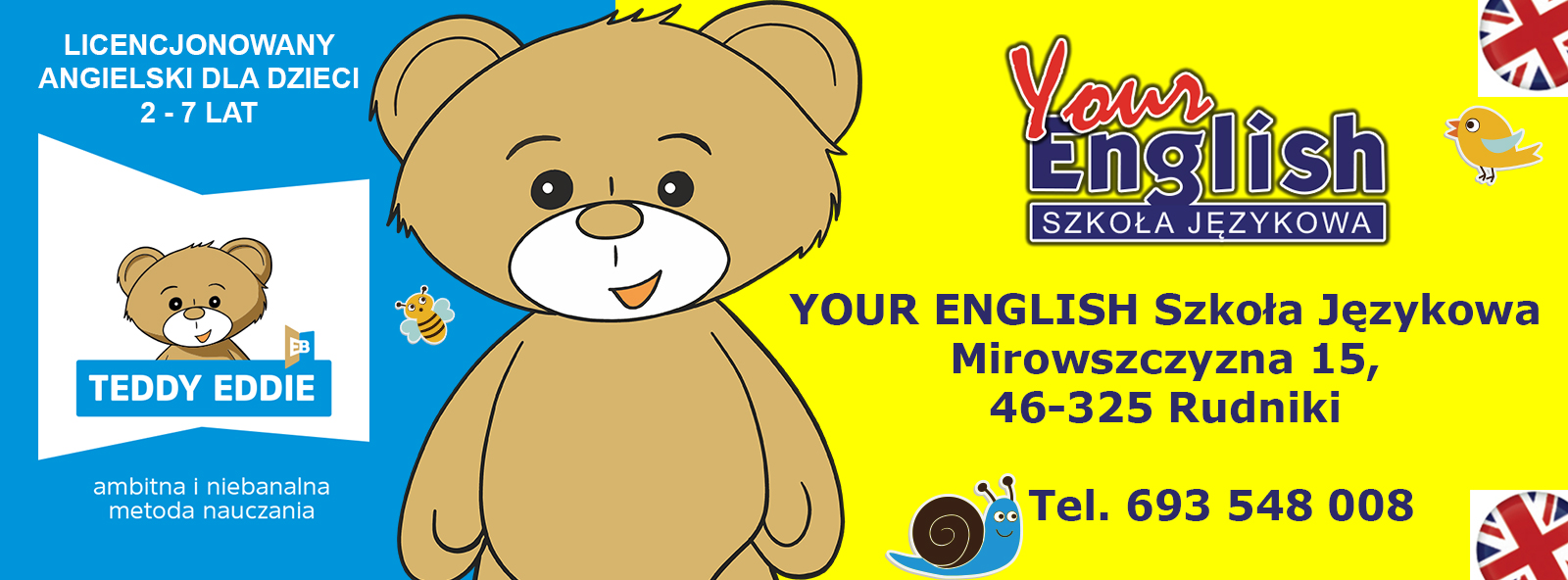 Dzieci 2-7 lat - Metoda Teddy Eddie